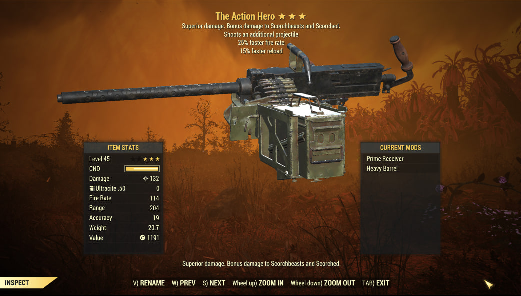Buy Two Shot 50 Cal Machine Gun (2 in FALLOUT 76 Items - Offer #2513469665