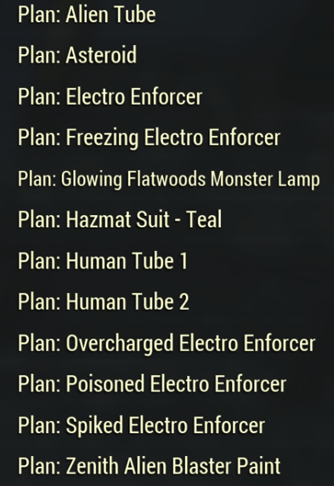 Buy 2024 Event: Invaders From Beyo in FALLOUT 76 Items - Offer #2426152204
