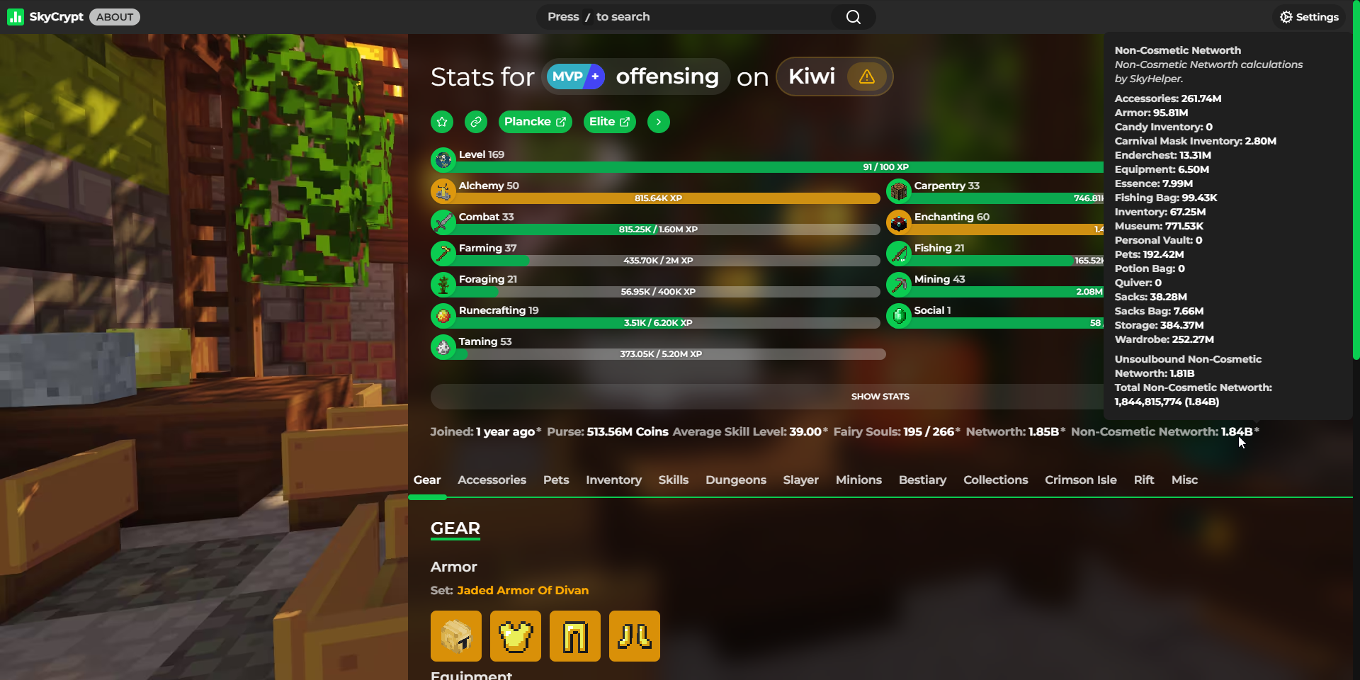 Buy ⚡ MVP+ RANK | NETWORTH 1.85B in MINECRAFT: HYPIXEL Accounts - Offer ...