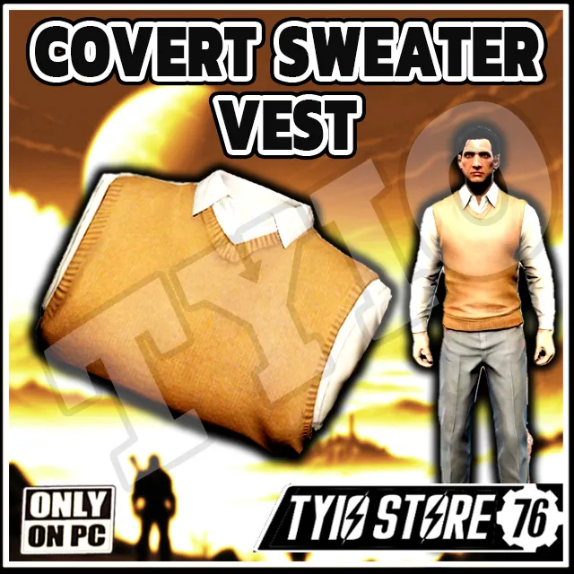 Buy COVERT SWEATER VEST in FALLOUT 76 Items - Offer #2423840623