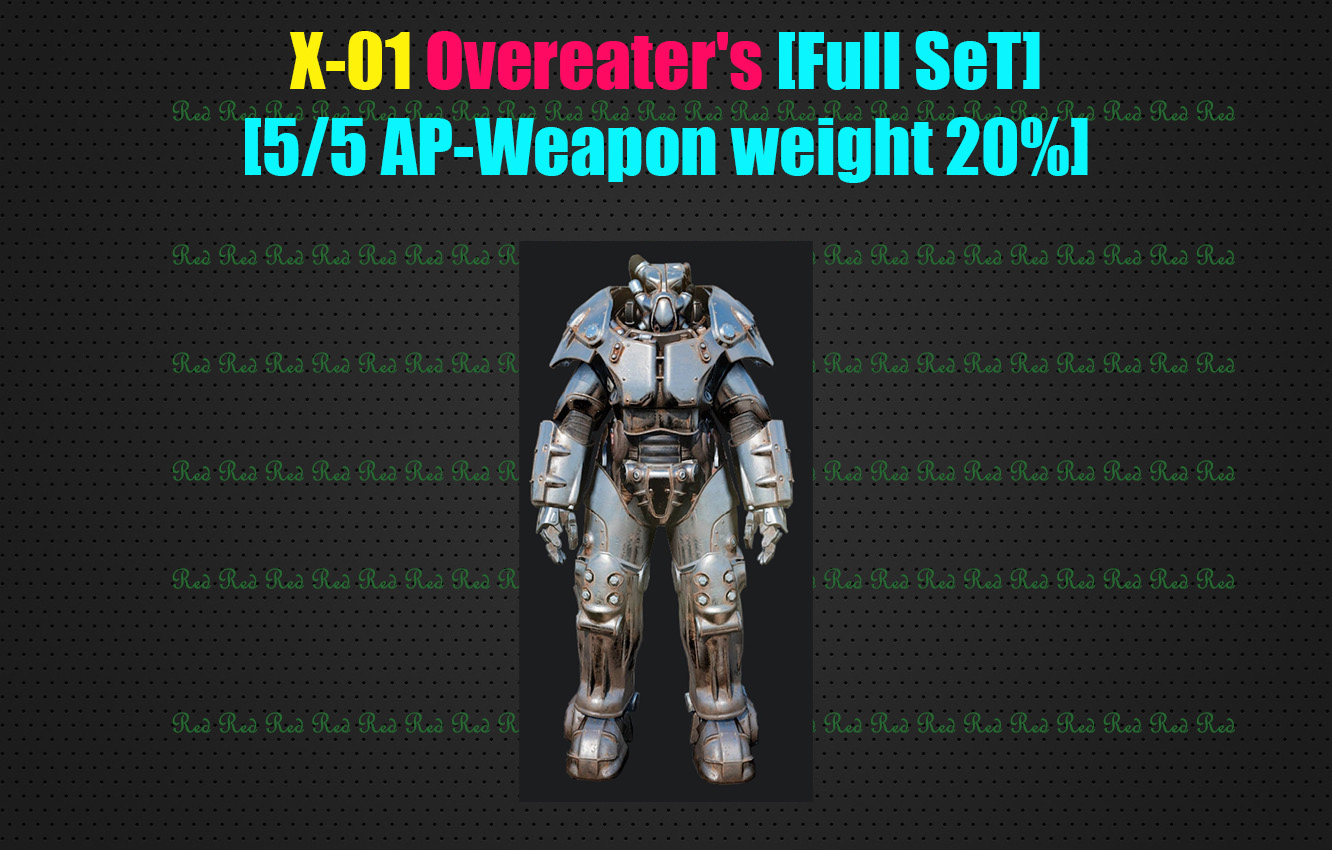 Buy X-01 Overeater's [Full SeT] [5 in FALLOUT 76 Items - Offer #2535679385