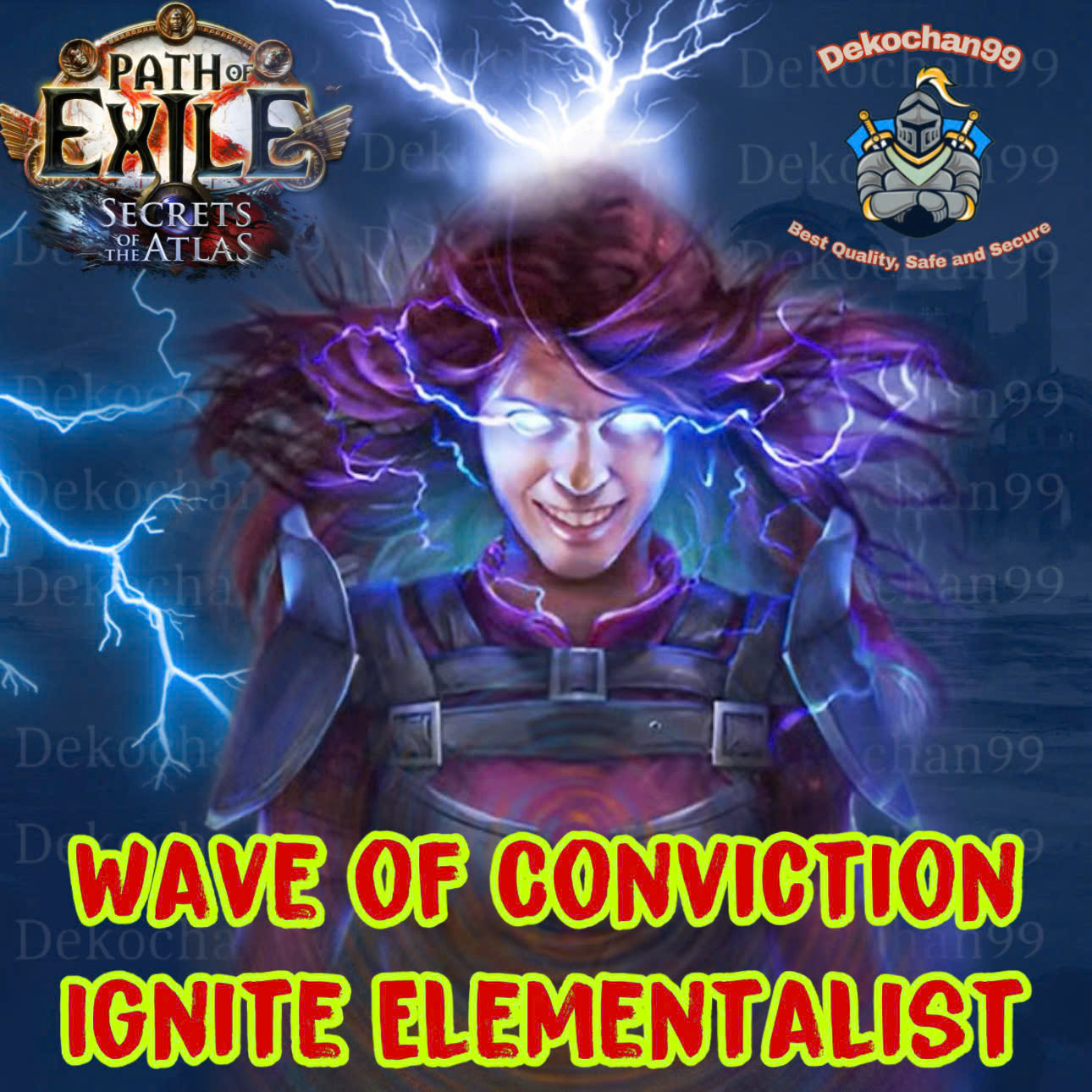 Buy Wave of Conviction Ignite Elem in PATH OF EXILE Builds - Offer ...