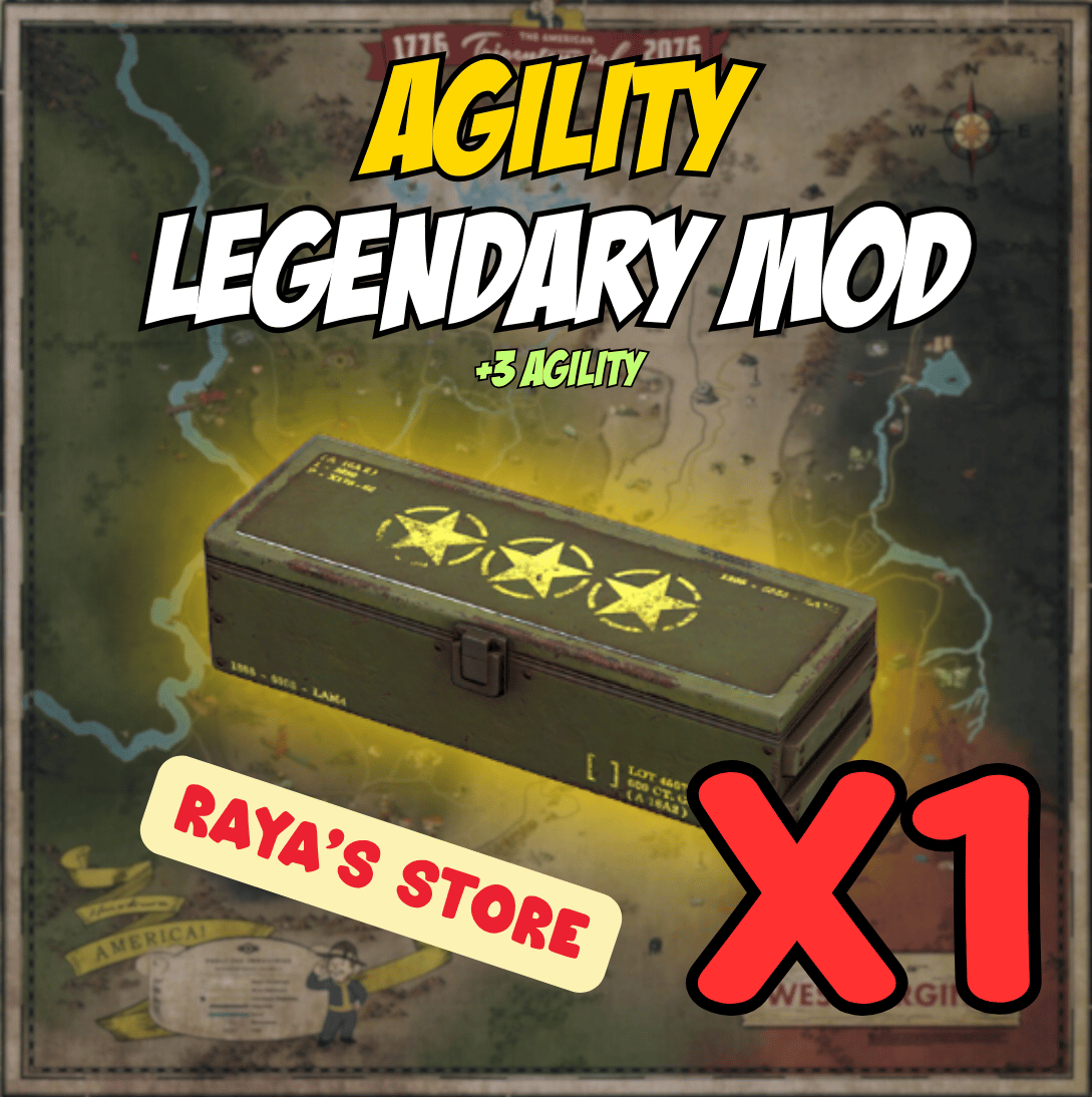 Buy Agility Legendary Mod | Agilit in FALLOUT 76 Items - Offer #2534321377