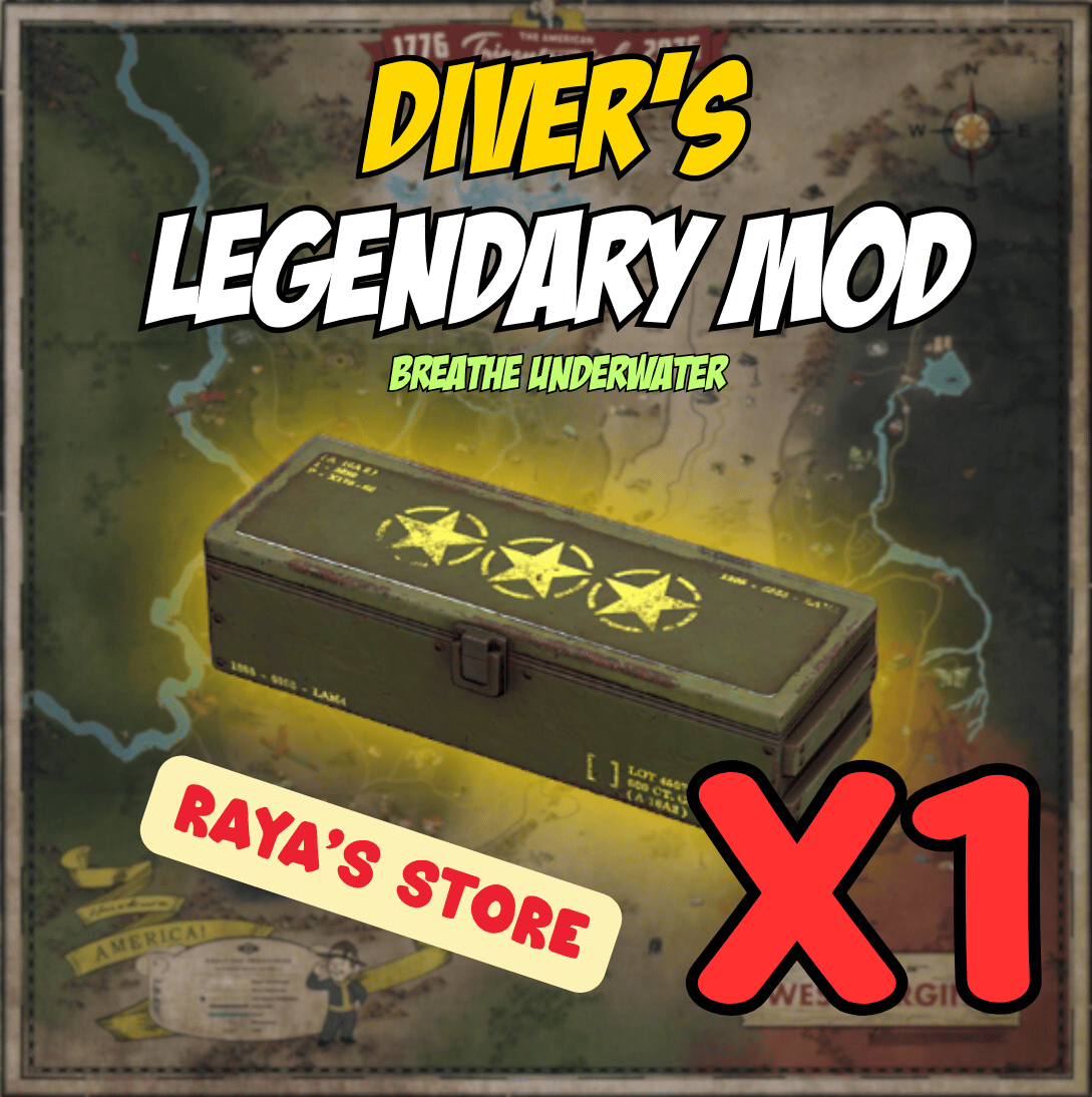 Buy Diver's Legendary mod | Diver' in FALLOUT 76 Items - Offer #2531491452