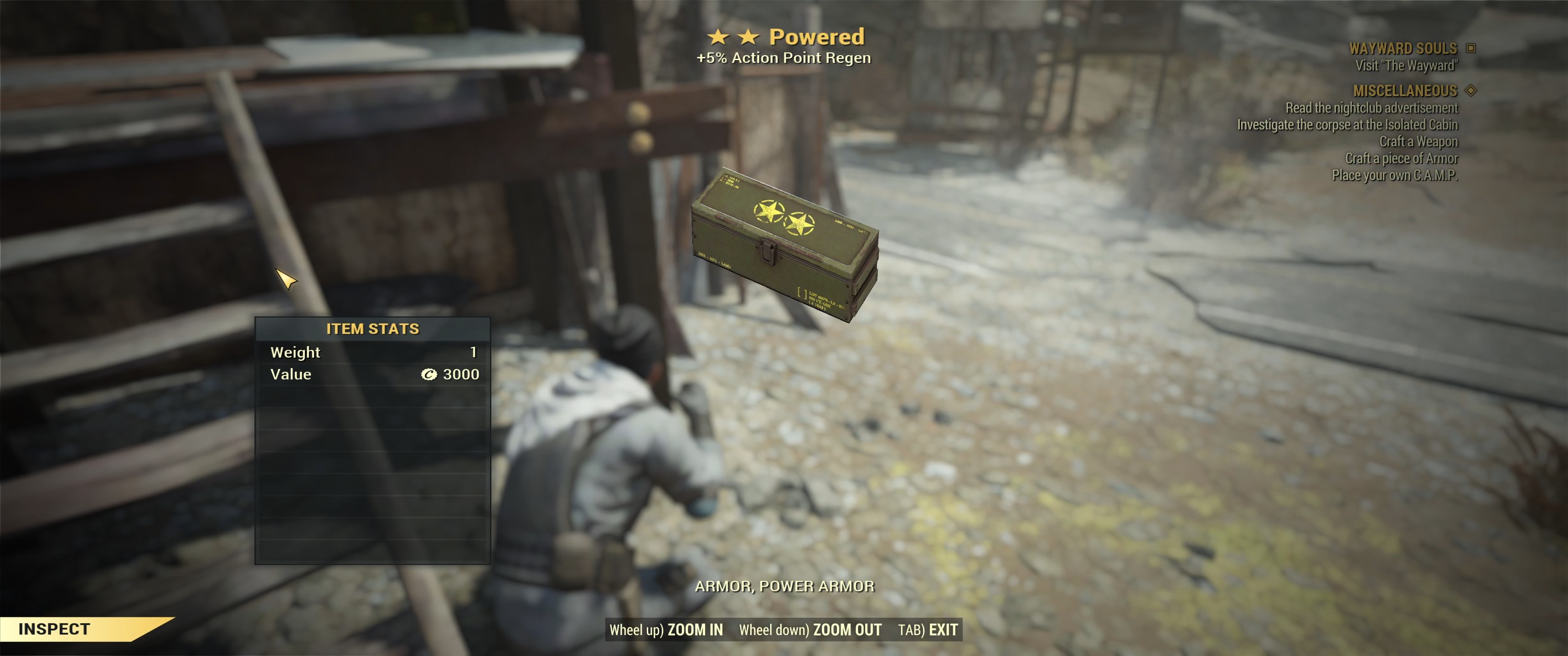 Buy Powered Legendary Mod Box [+5% in FALLOUT 76 Items - Offer #2426566388