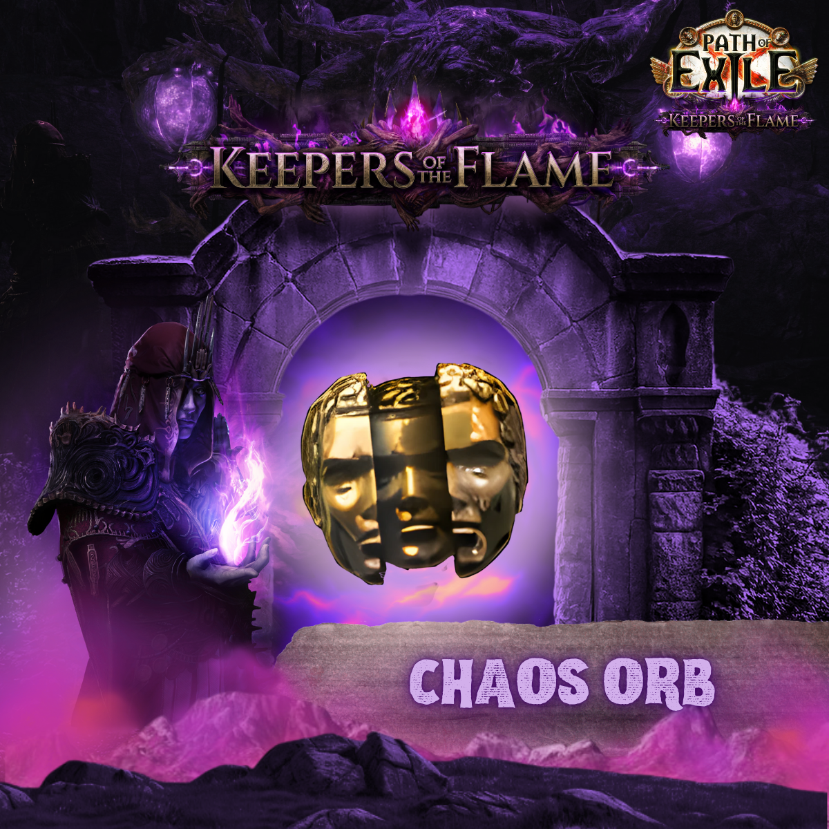 Buy [PS] Chaos Orb ( 1 unit = 100 in PATH OF EXILE Currency - Offer ...