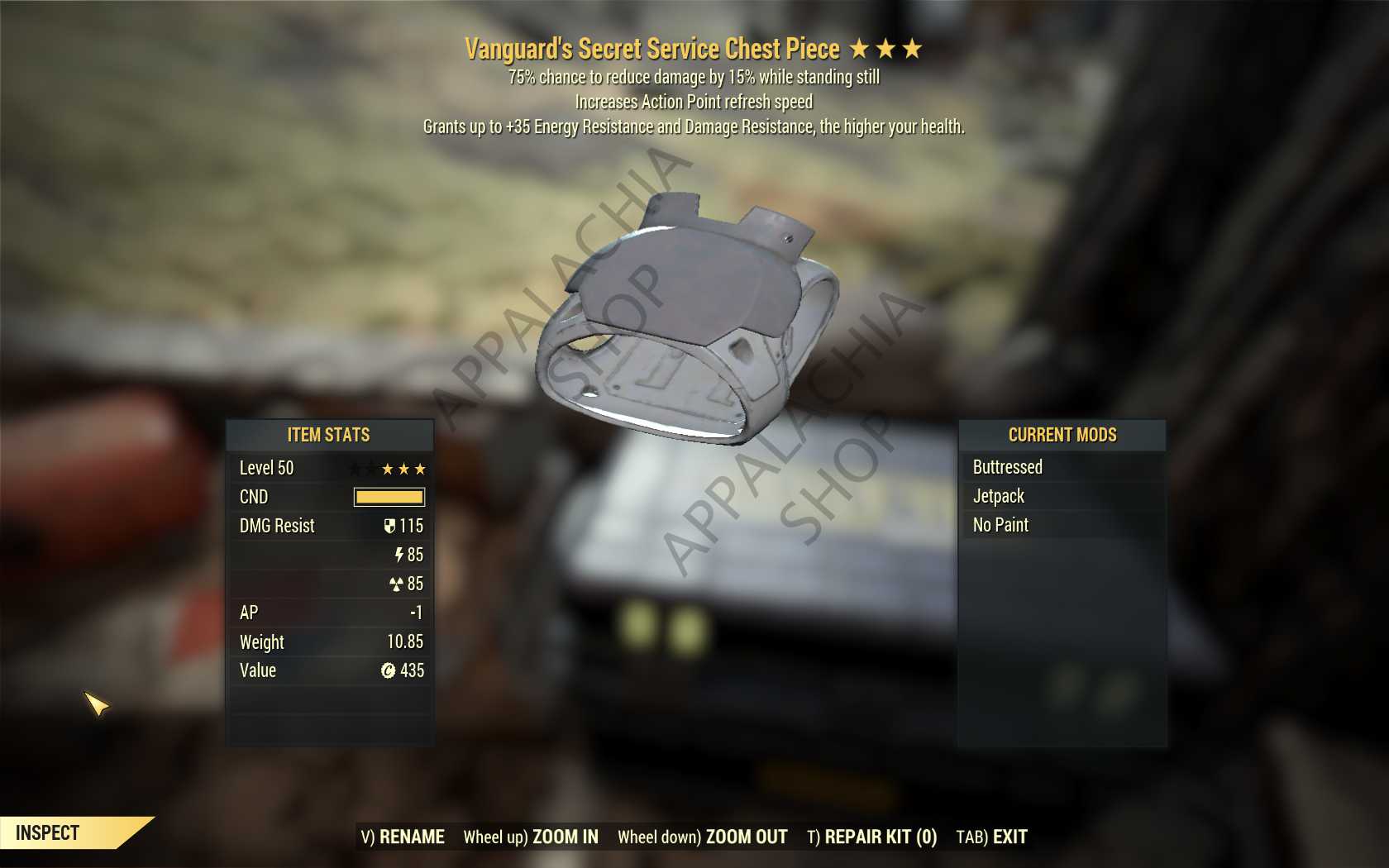 Buy Vanguard's Secret Service Sent in FALLOUT 76 Items - Offer #2335492641