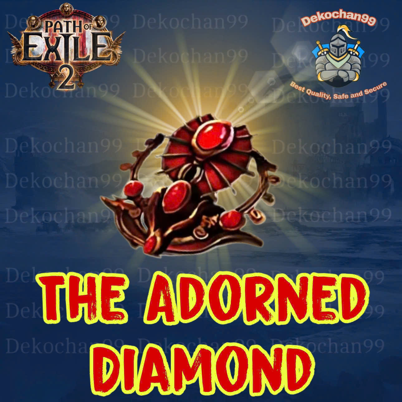 Buy The Adorned Diamond , Perfe in PATH OF EXILE 2 Items - Offer #256442416