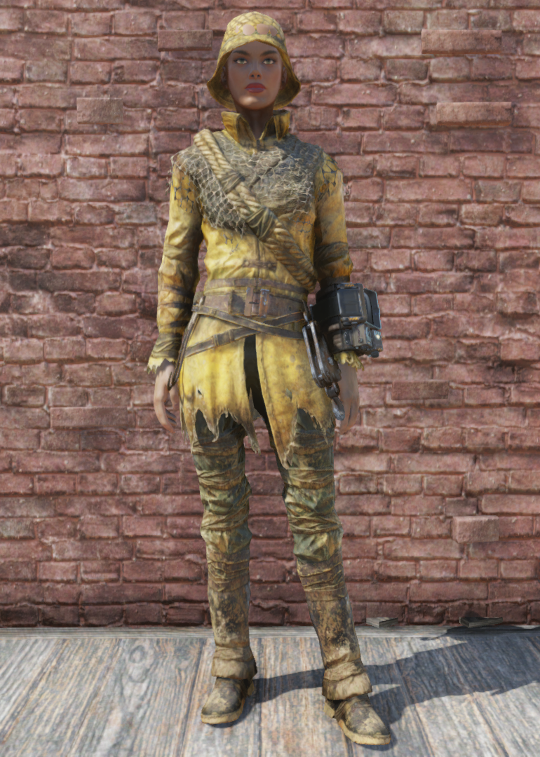 Buy Longshoreman Outfit + Yellow S in FALLOUT 76 Items - Offer #2413054288