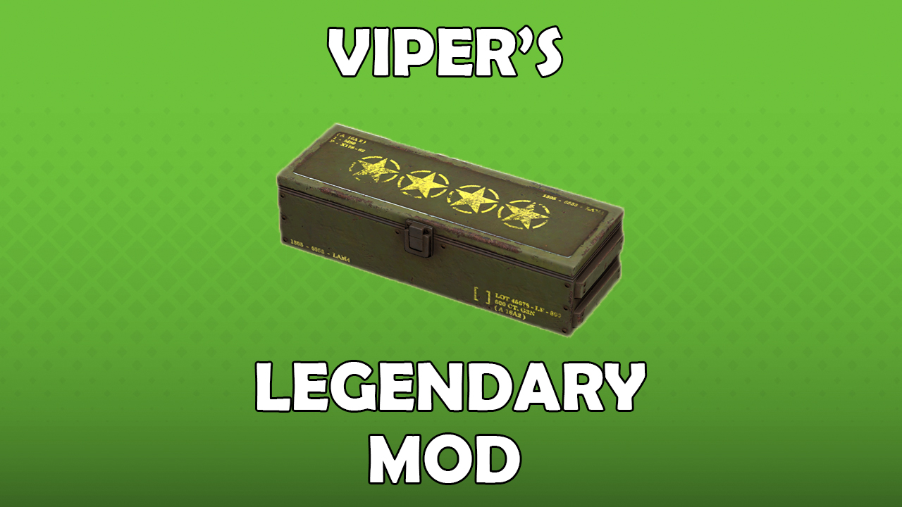 Buy [XBOX] Viper's Legendary Mod ( in FALLOUT 76 Items - Offer #2529216739