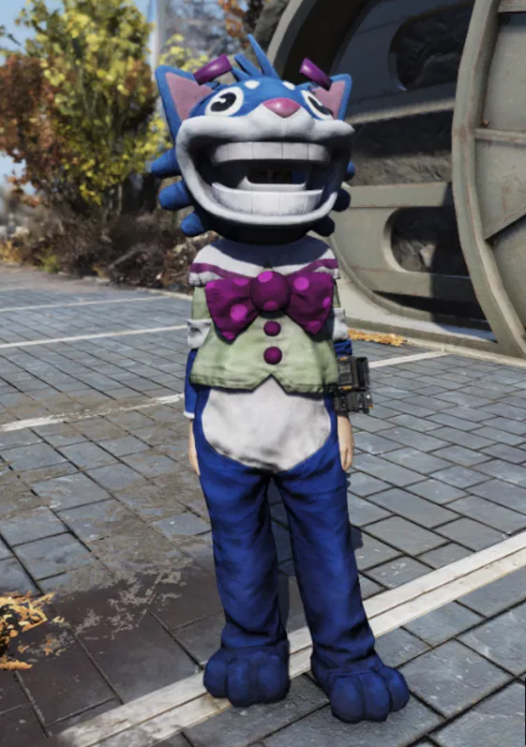 Buy Mr. Fuzzy Mascot Head + Mr. Fu in FALLOUT 76 Items - Offer #255320902