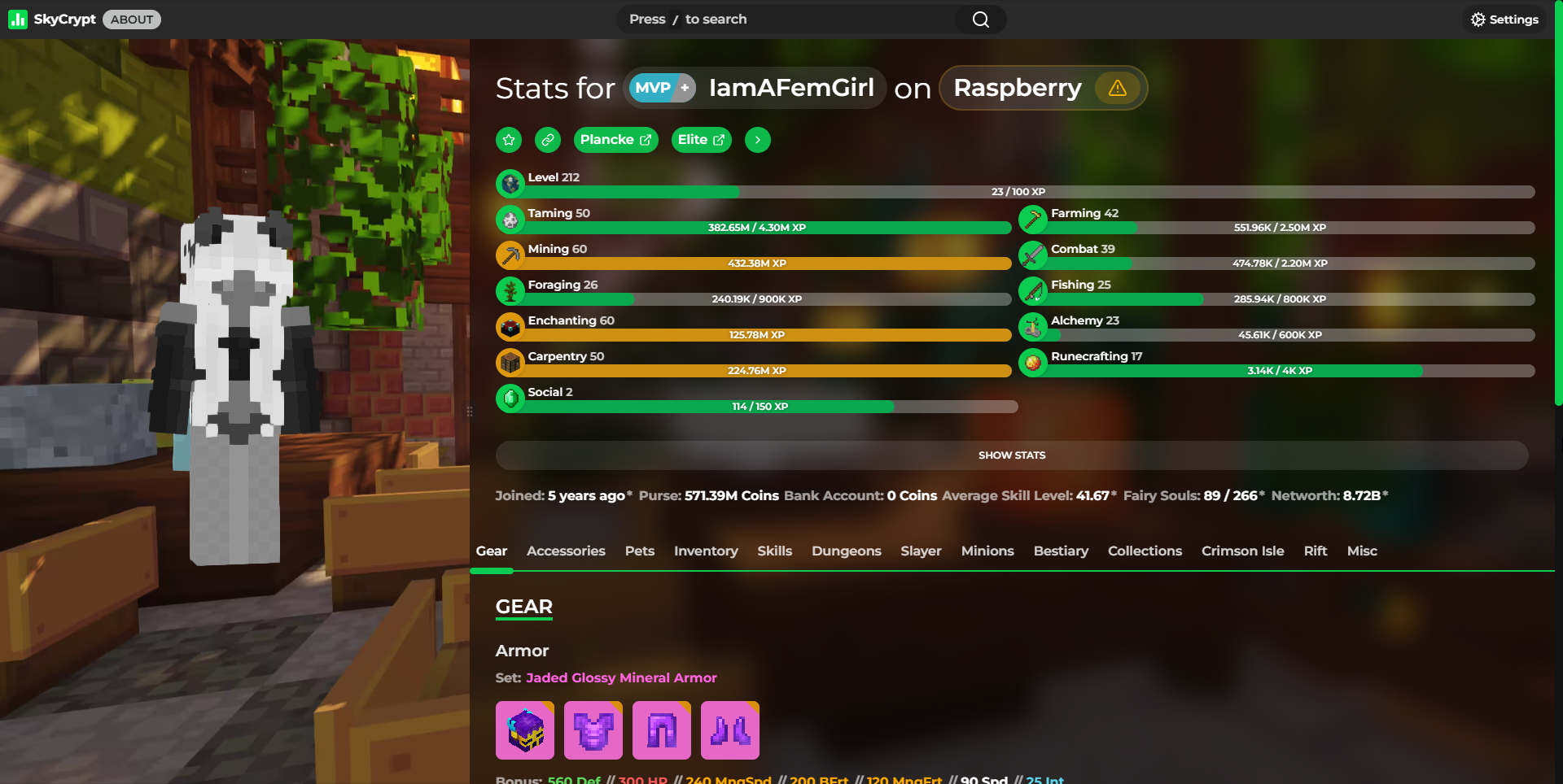 Buy ☀️ MVP+ RANK | NETWORTH 8. in MINECRAFT: HYPIXEL Accounts - Offer ...