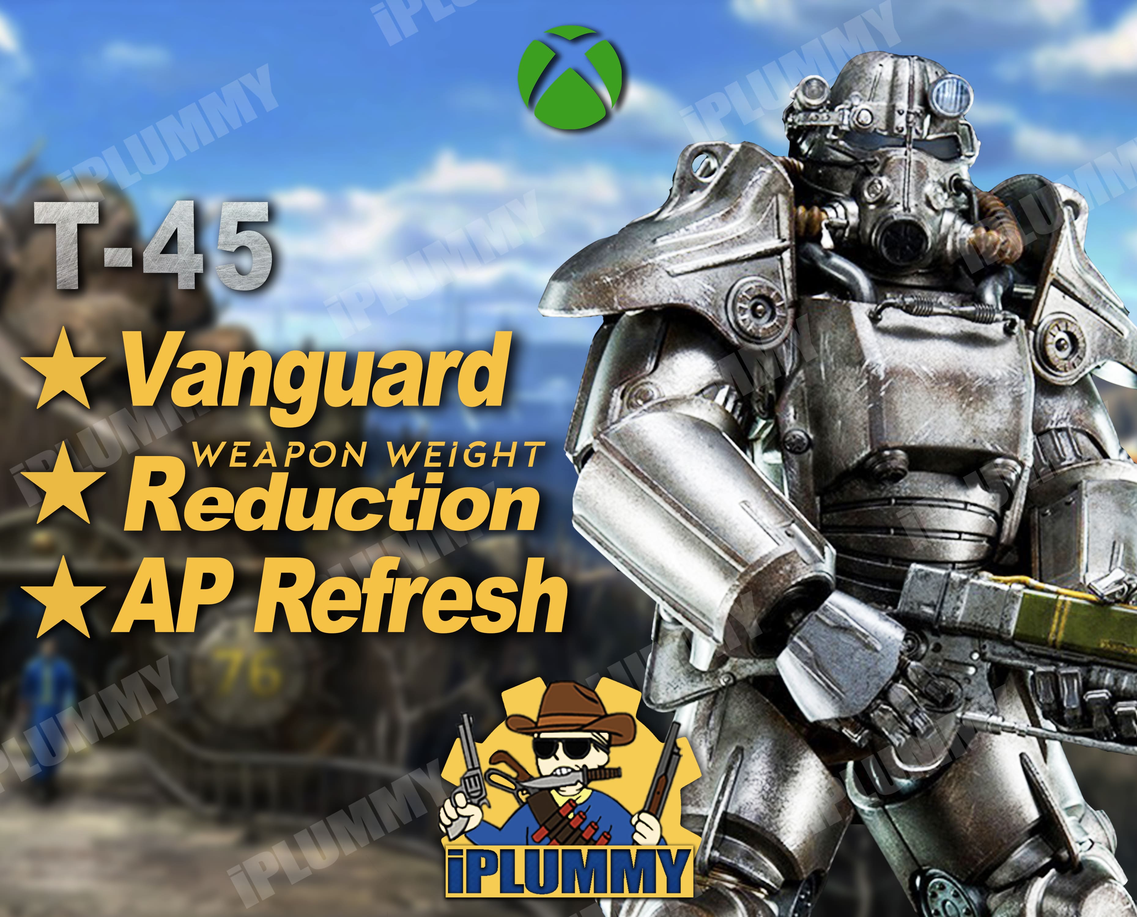 Buy Xbox - T-45 Power Armor - Vang in FALLOUT 76 Items - Offer #259792975
