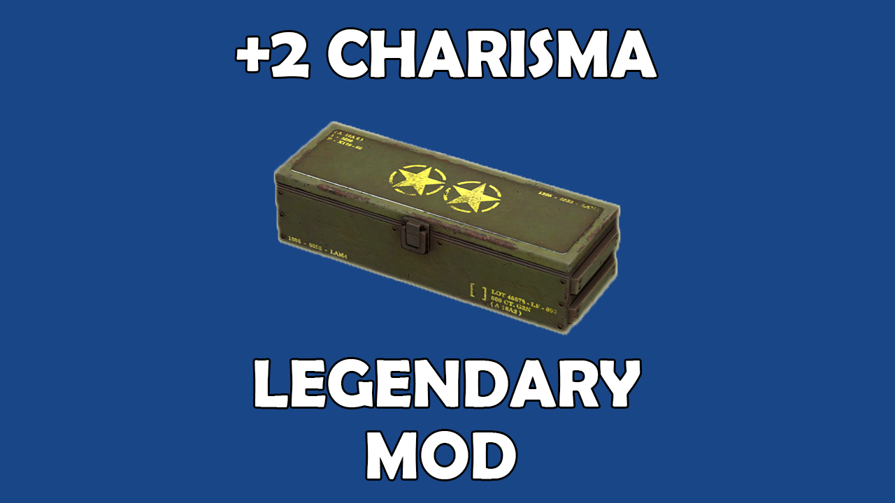 Buy [PS] Charisma Legendary Mod (A in FALLOUT 76 Items - Offer #2436329197
