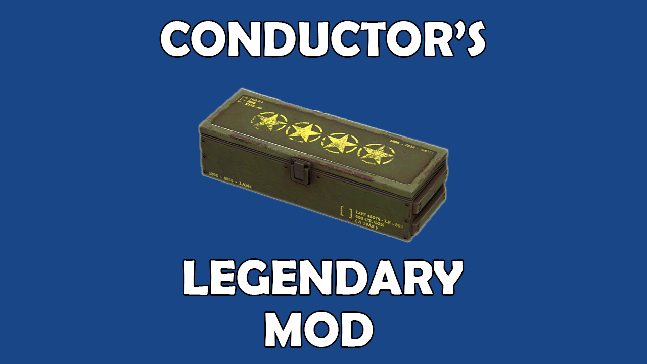 Buy [PS] Conductor's Legendary Mod in FALLOUT 76 Items - Offer #254213009