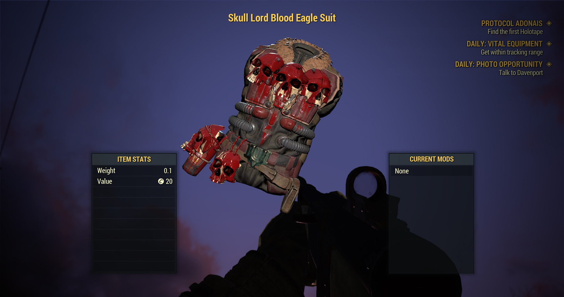 Buy [PS] Skull Lord Blood Eagle He in FALLOUT 76 Items - Offer #2517555831