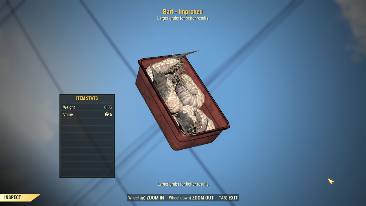 Buy Improved Bait / Bait-Improved in FALLOUT 76 Items - Offer #2515871901