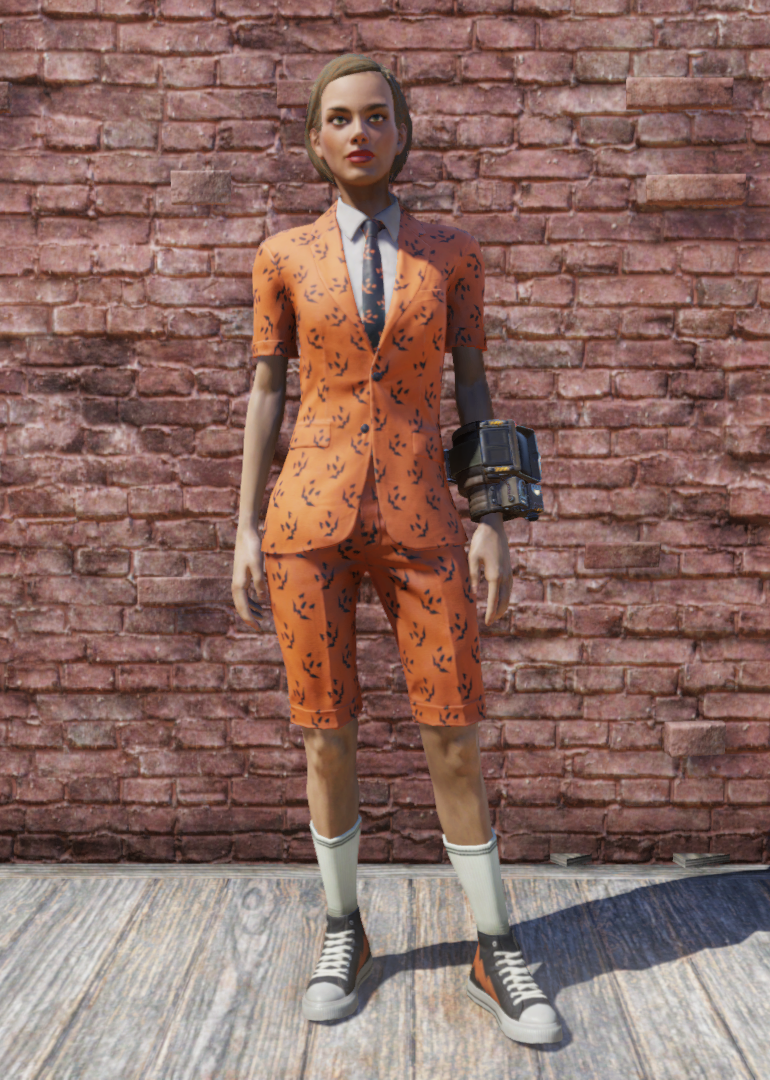Buy Jack O'Lantern Short Suit [Out in FALLOUT 76 Items - Offer #2513883417