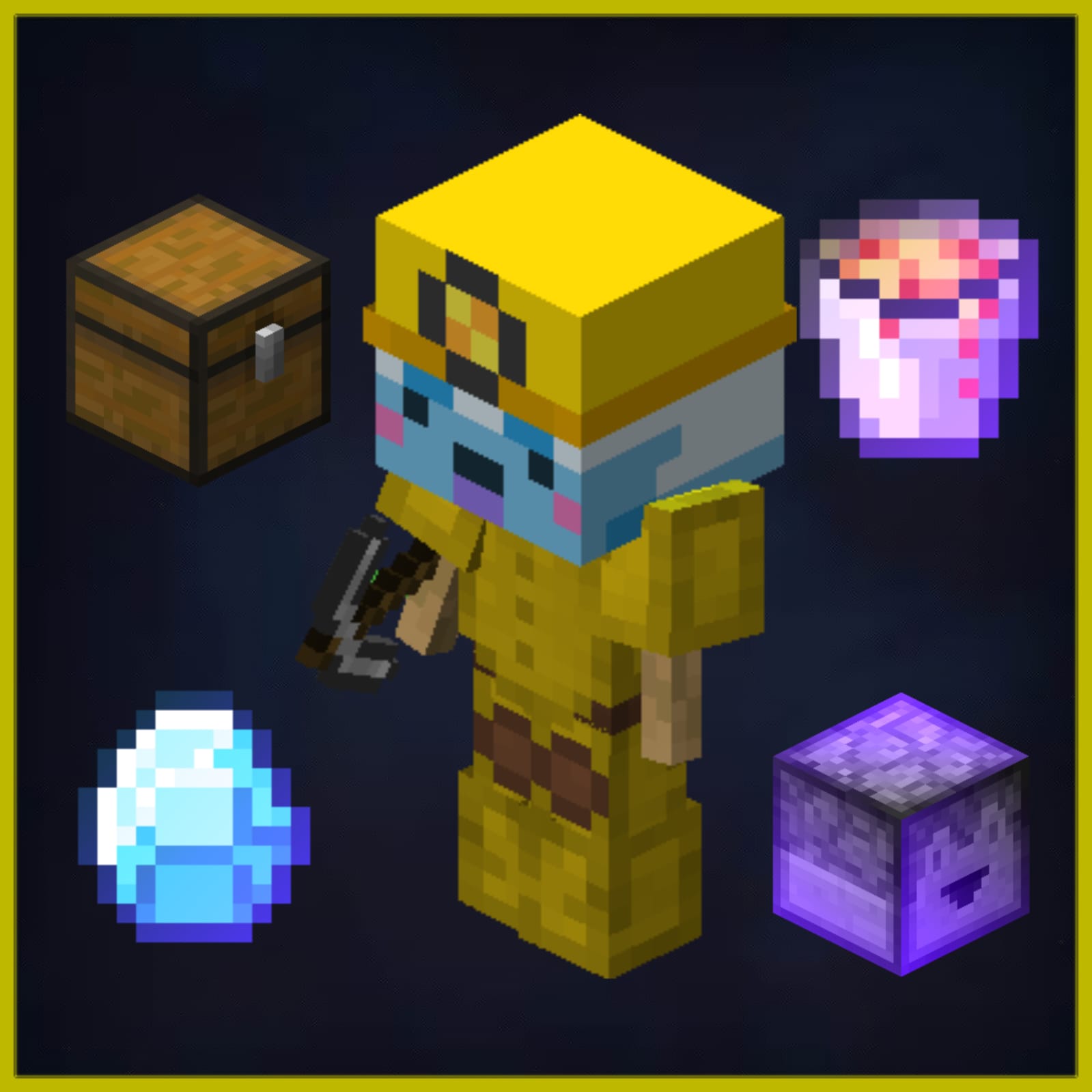 Buy T11 Gold Minions with all Upgr in MINECRAFT: HYPIXEL Items - Offer ...