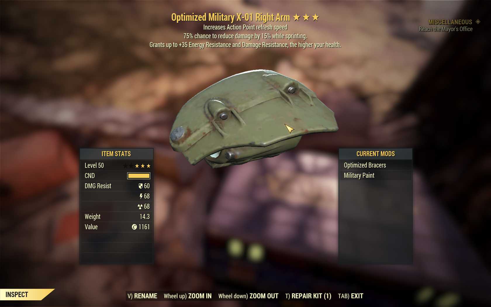 Buy [Legendary Power Armor] Vangua in FALLOUT 76 Items - Offer #2535093131