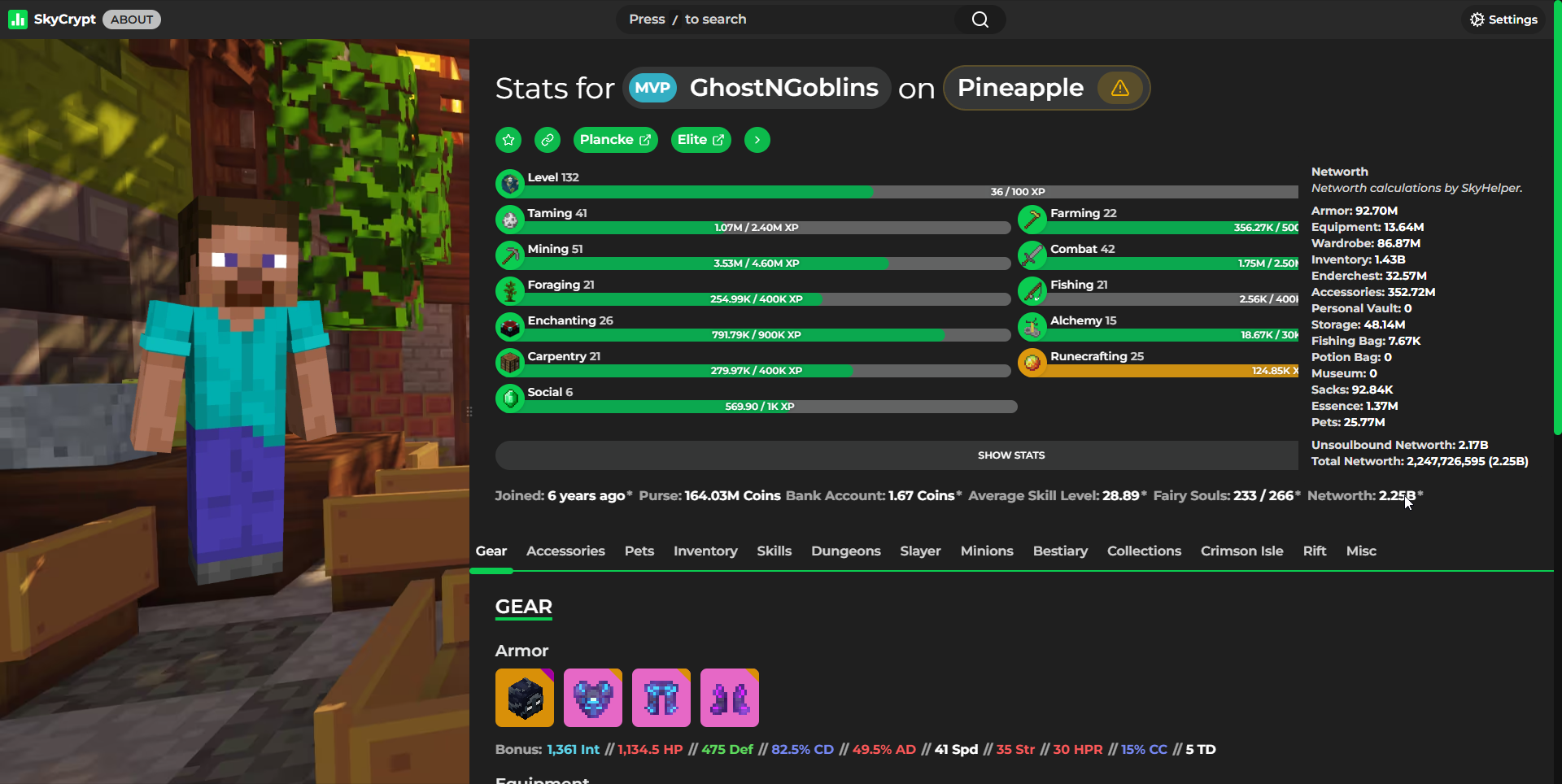 Buy ☀️ MVP RANK | NETWORTH 2.2 in MINECRAFT: HYPIXEL Accounts - Offer ...