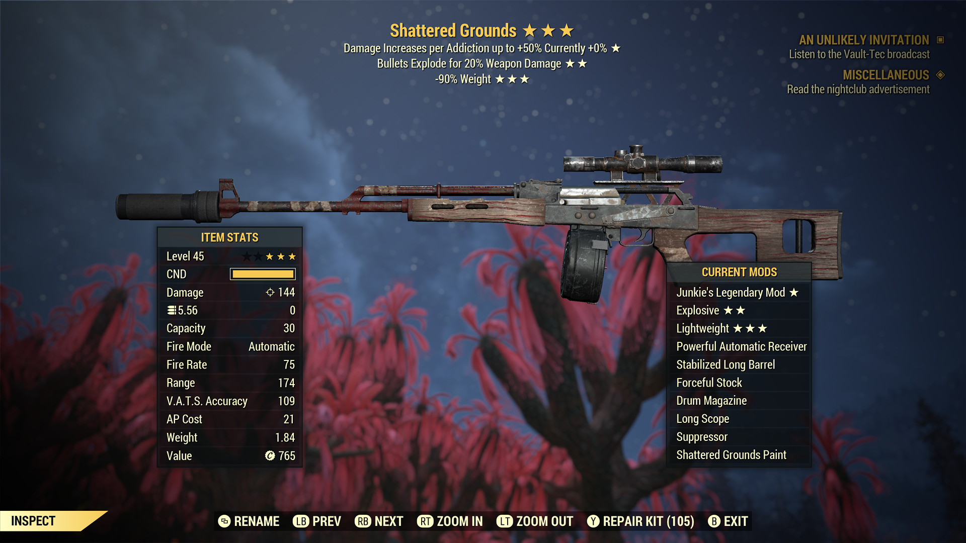 Buy [XBOX] Shattered Grounds Junki in FALLOUT 76 Items - Offer #2515936091
