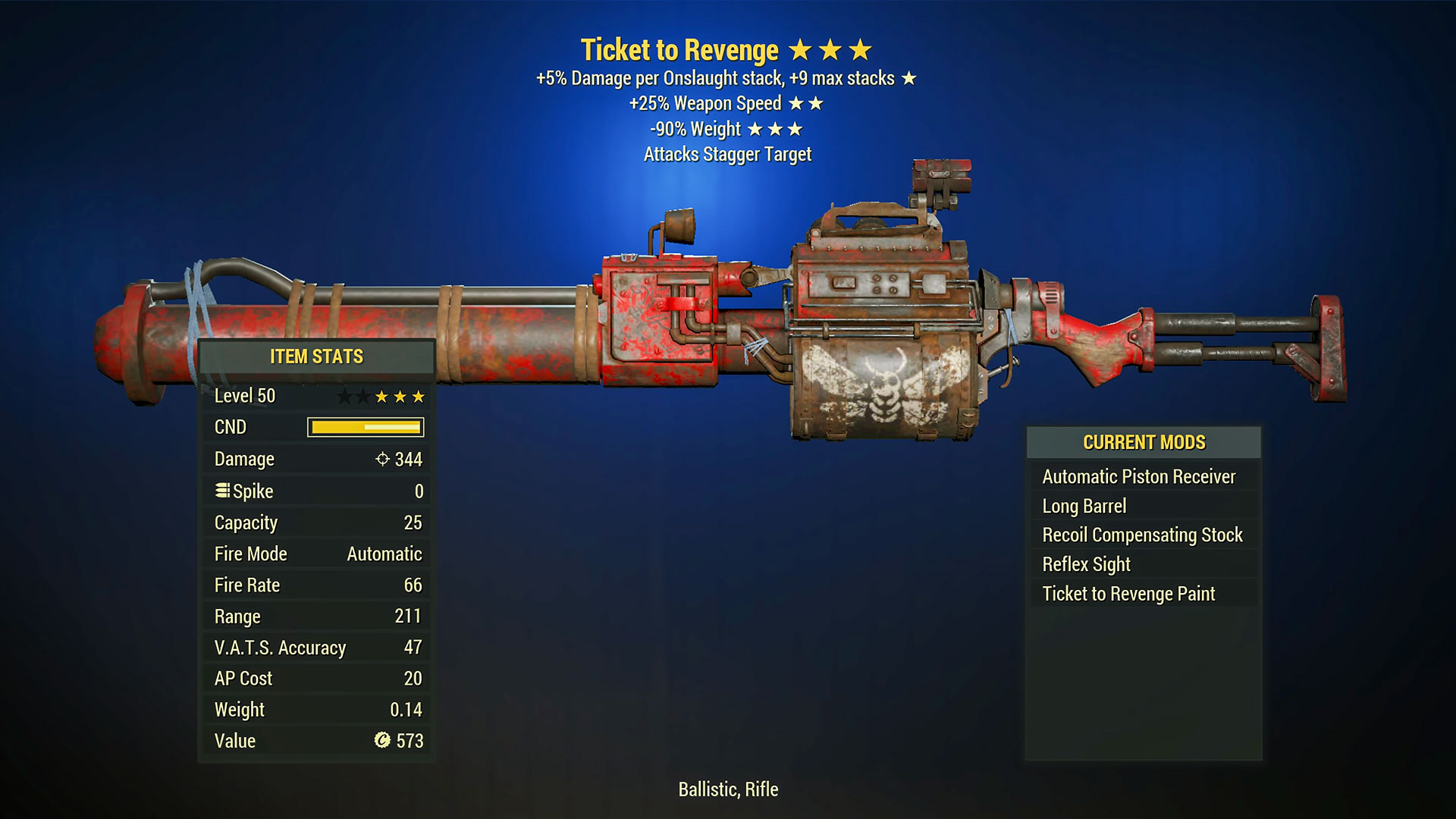 Buy [PS] Ticket to Revenge Furious in FALLOUT 76 Items - Offer #261413956