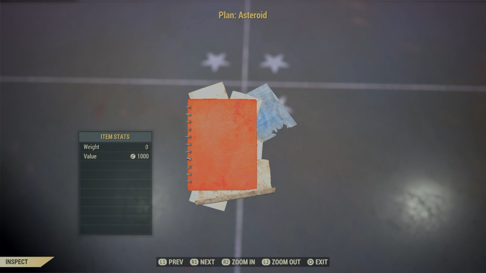 Buy [PS4/PS5] Plan: Asteroid in FALLOUT 76 Items - Offer #251963533