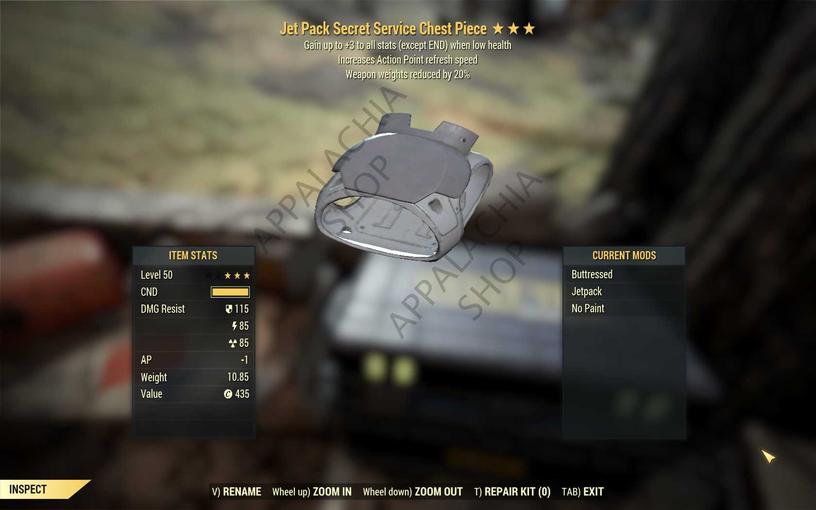 Buy [UNY AP WWR]Unyielding Weapon in FALLOUT 76 Items - Offer #244446566