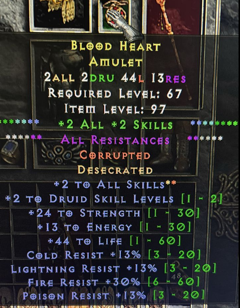 Buy Season 11 SC ! Project Diablo in PROJECT DIABLO 2 Runes - Offer ...