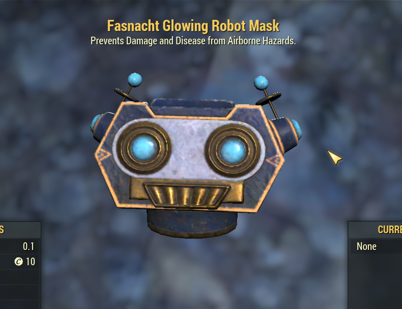 Buy New Fasnacht Glowing Mask in in FALLOUT 76 Items - Offer #2420715013