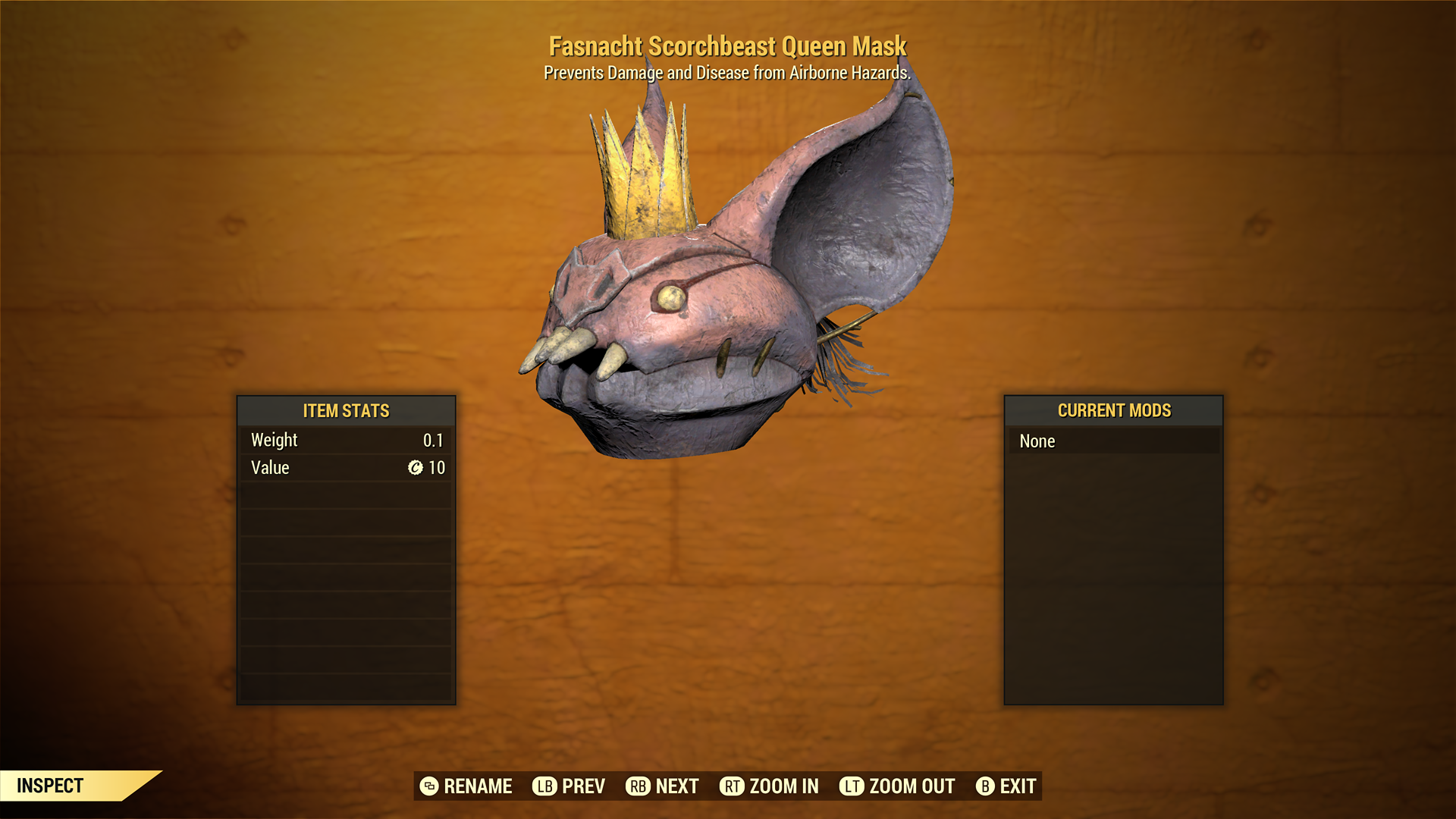 Buy [XBOX] New Fasnacht Masks 4in1 in FALLOUT 76 Items - Offer #2531799650
