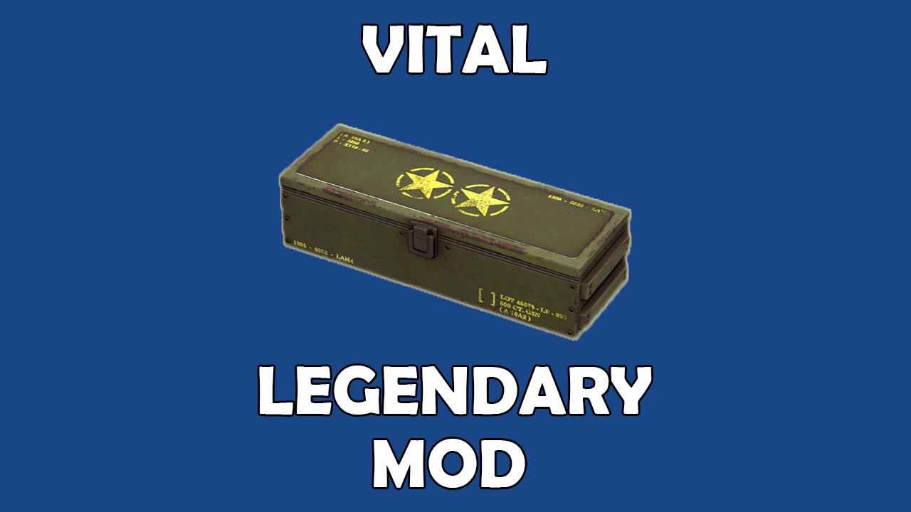 Buy [PS] Vital Legendary Mod (+50% in FALLOUT 76 Items - Offer #2530950030