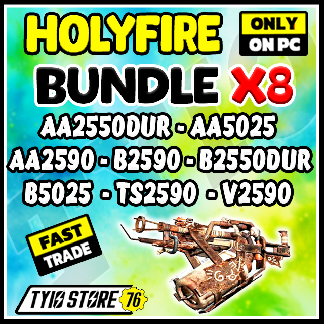 Buy x8 Holy Fire bundle ( best ki in FALLOUT 76 Items - Offer #2532664409