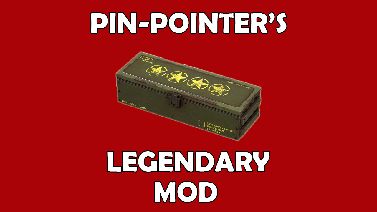 Buy Pin-Pointer's Legendary Mod (+ in FALLOUT 76 Items - Offer #2521522639