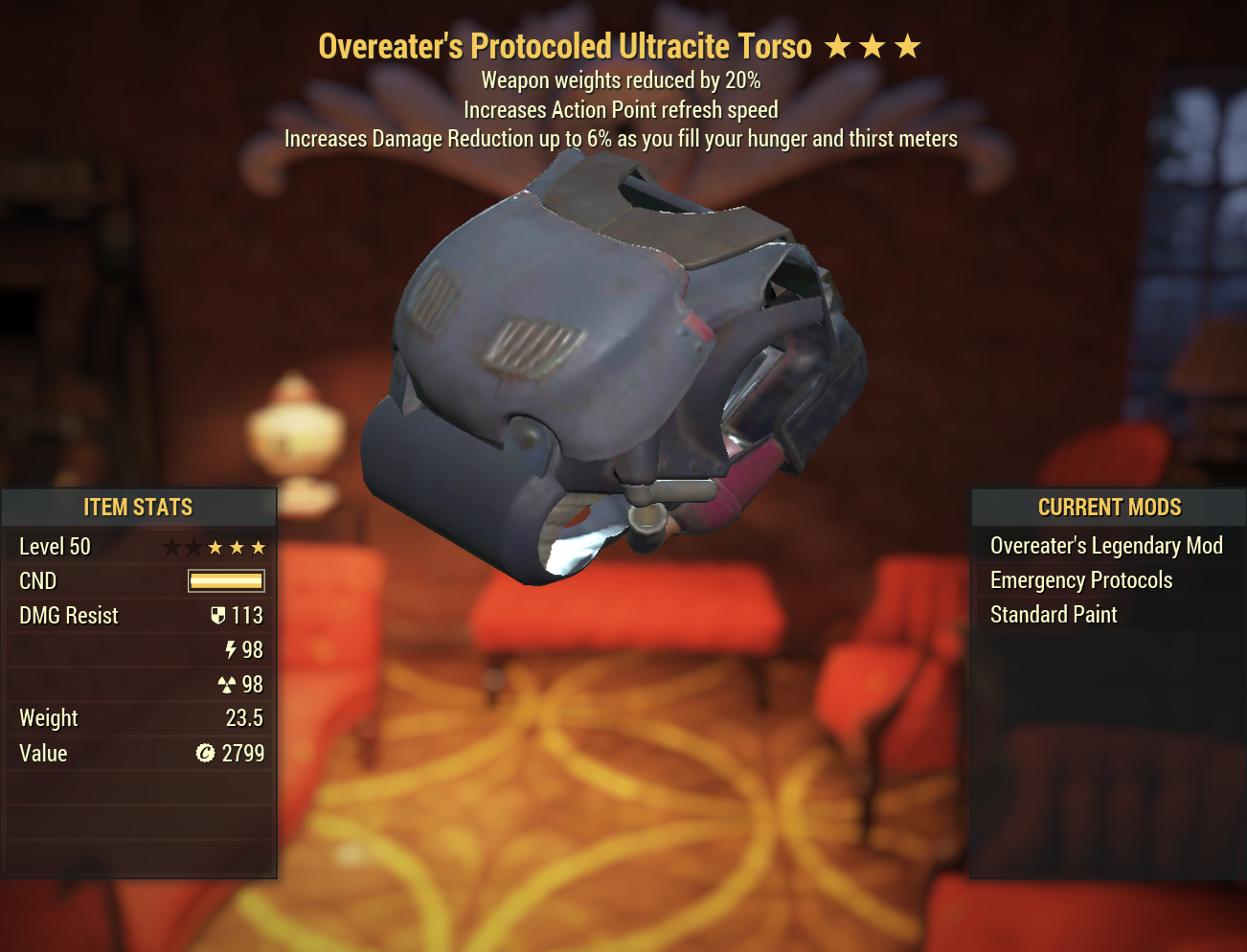 Buy Ultracite Power Armor Set (5/5 in FALLOUT 76 Items - Offer #2429664758