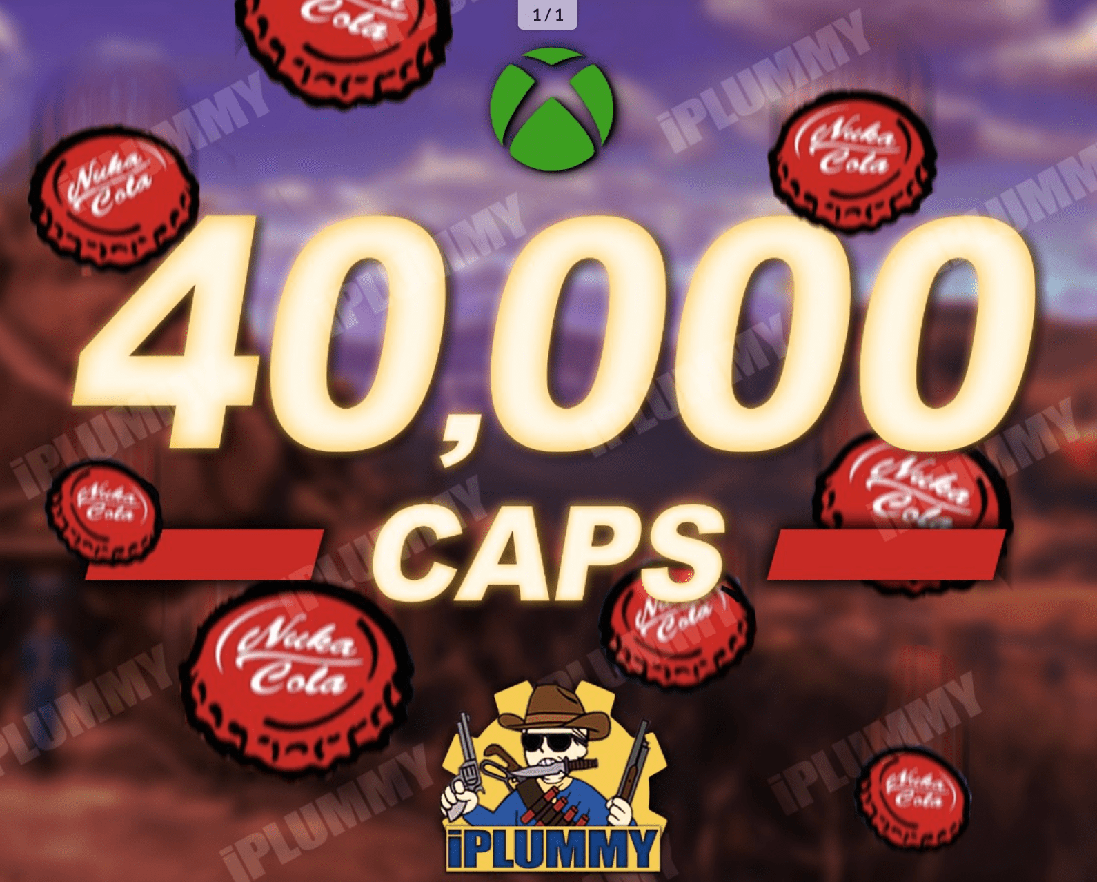 Buy Xbox - 40,000 Caps in FALLOUT 76 Caps - Offer #2435634885