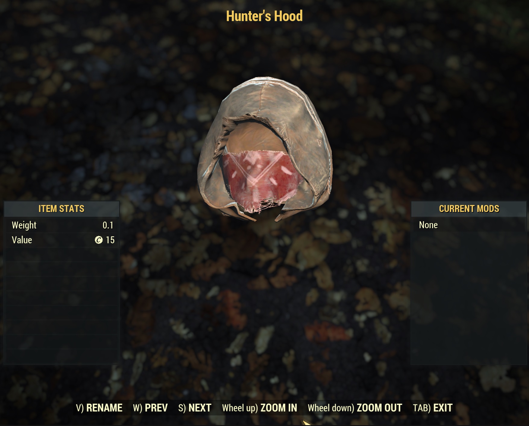 Buy Hunter's Hood [Outfit] in FALLOUT 76 Items - Offer #236342054