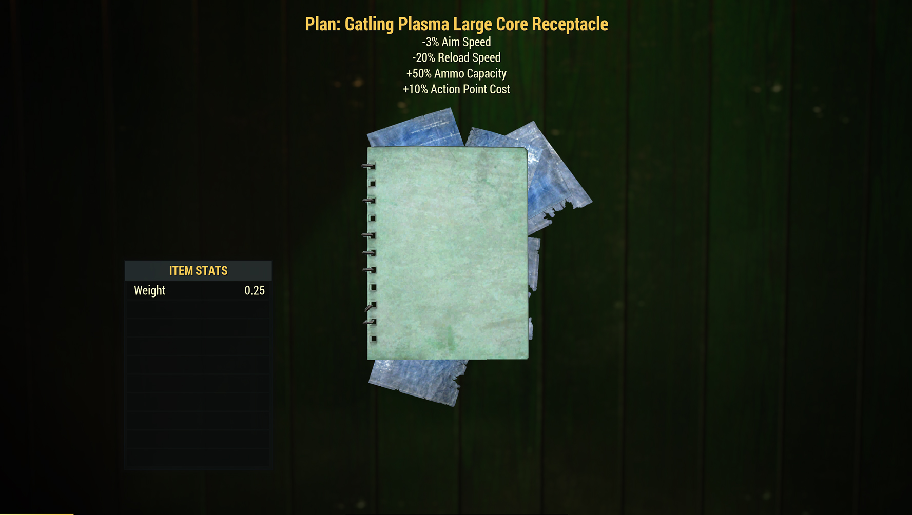 Buy [PS] Gatling Plasma Large Core in FALLOUT 76 Items - Offer #2517247205