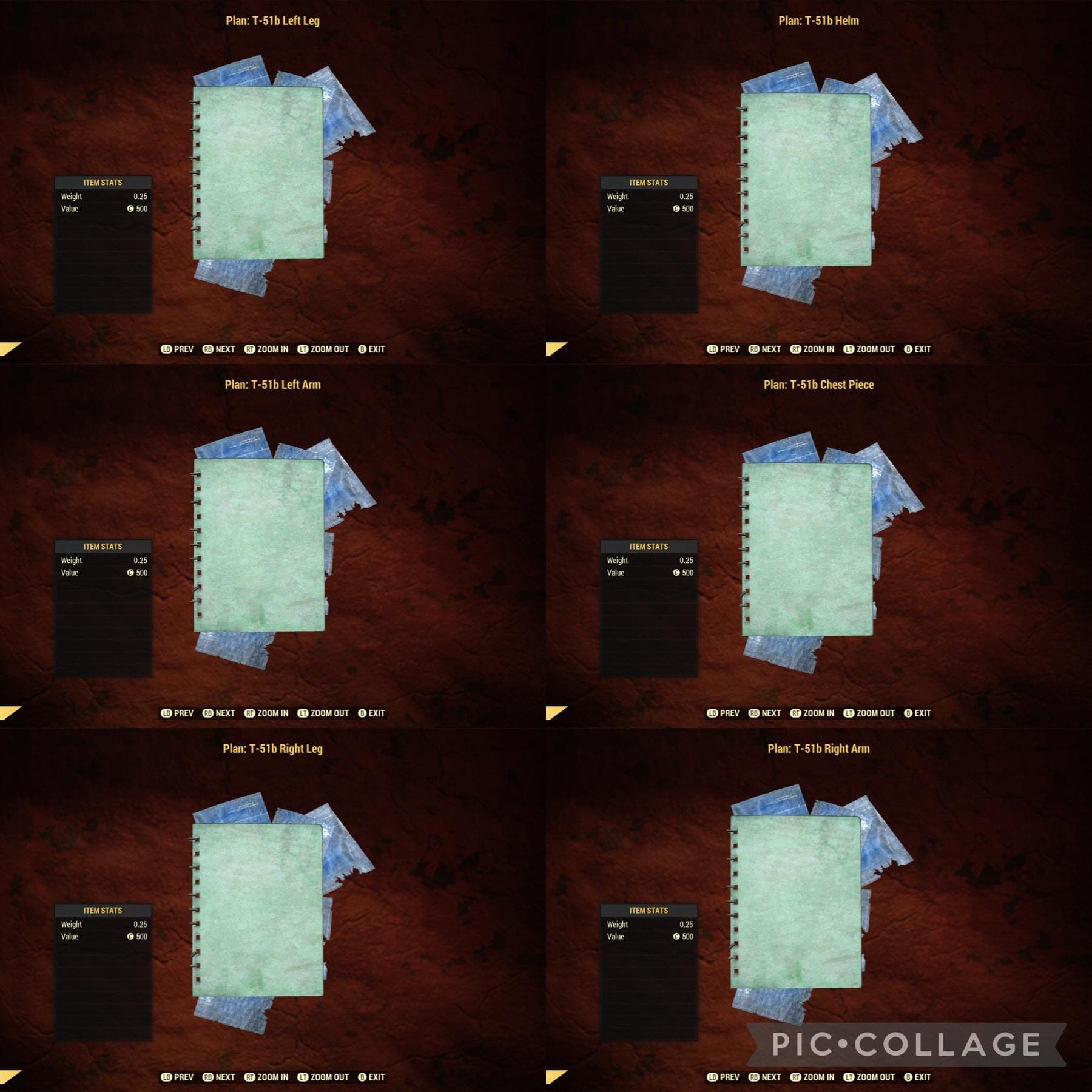 Buy [Xbox] Plan: T51-b Power Armor in FALLOUT 76 Items - Offer #259716157