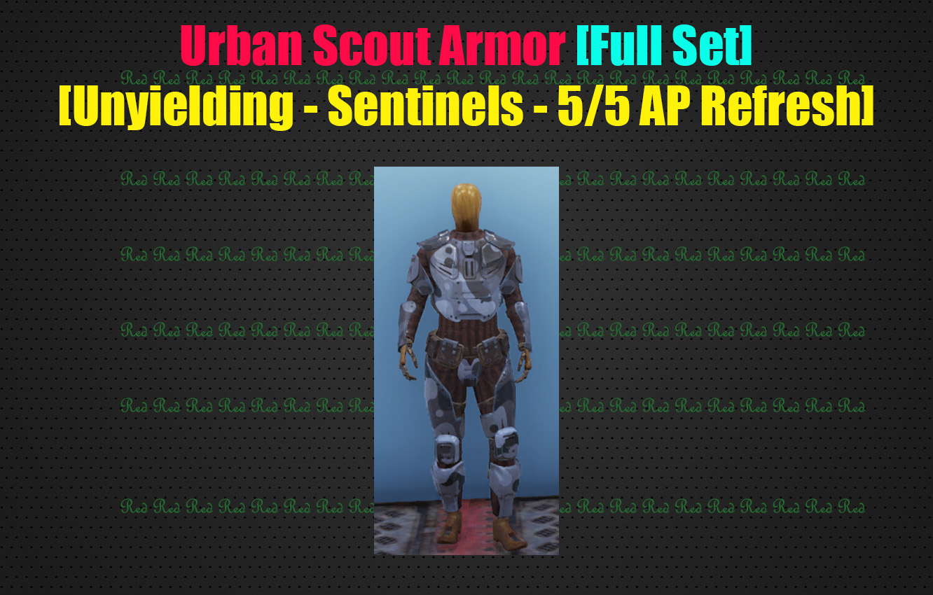 Buy Urban Scout Armor [Full Set] [ in FALLOUT 76 Items - Offer #2413931798