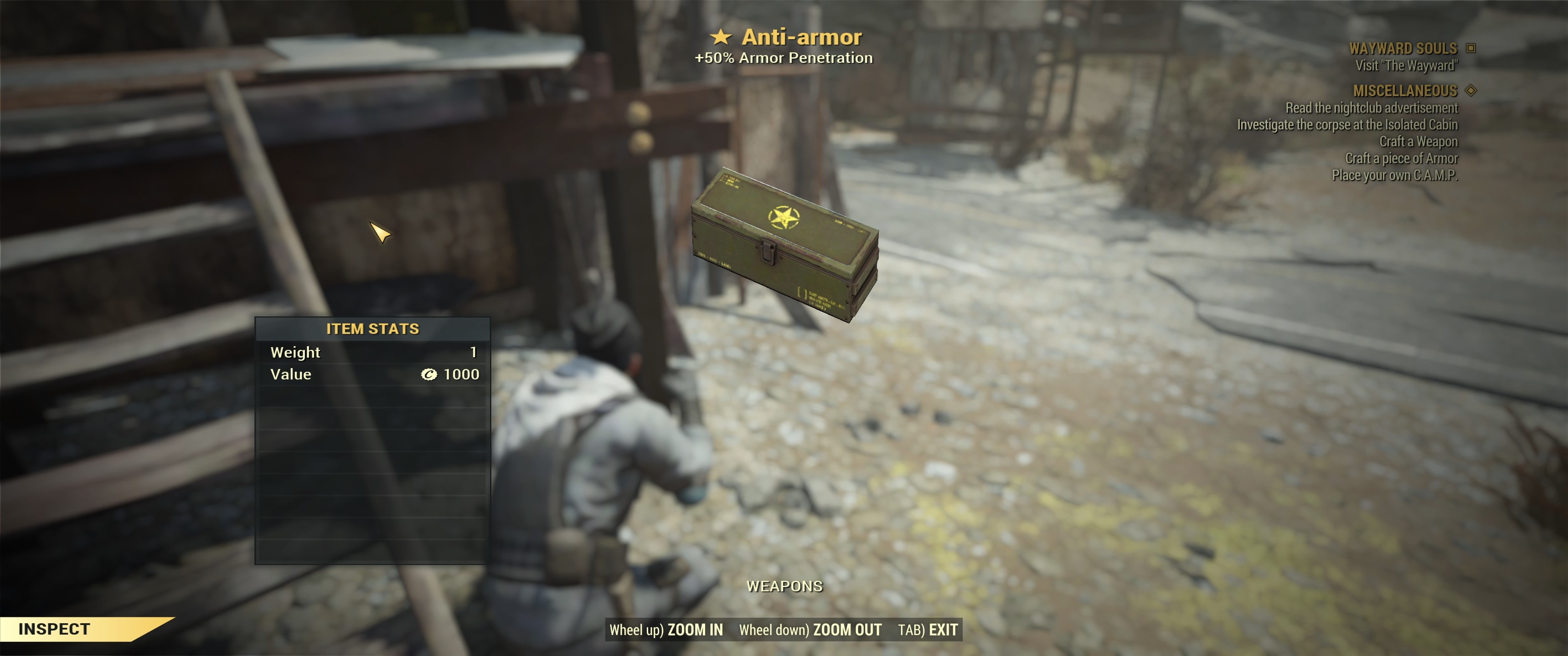 Buy Anti-Armor Legendary Mod Box in FALLOUT 76 Items - Offer #25716558