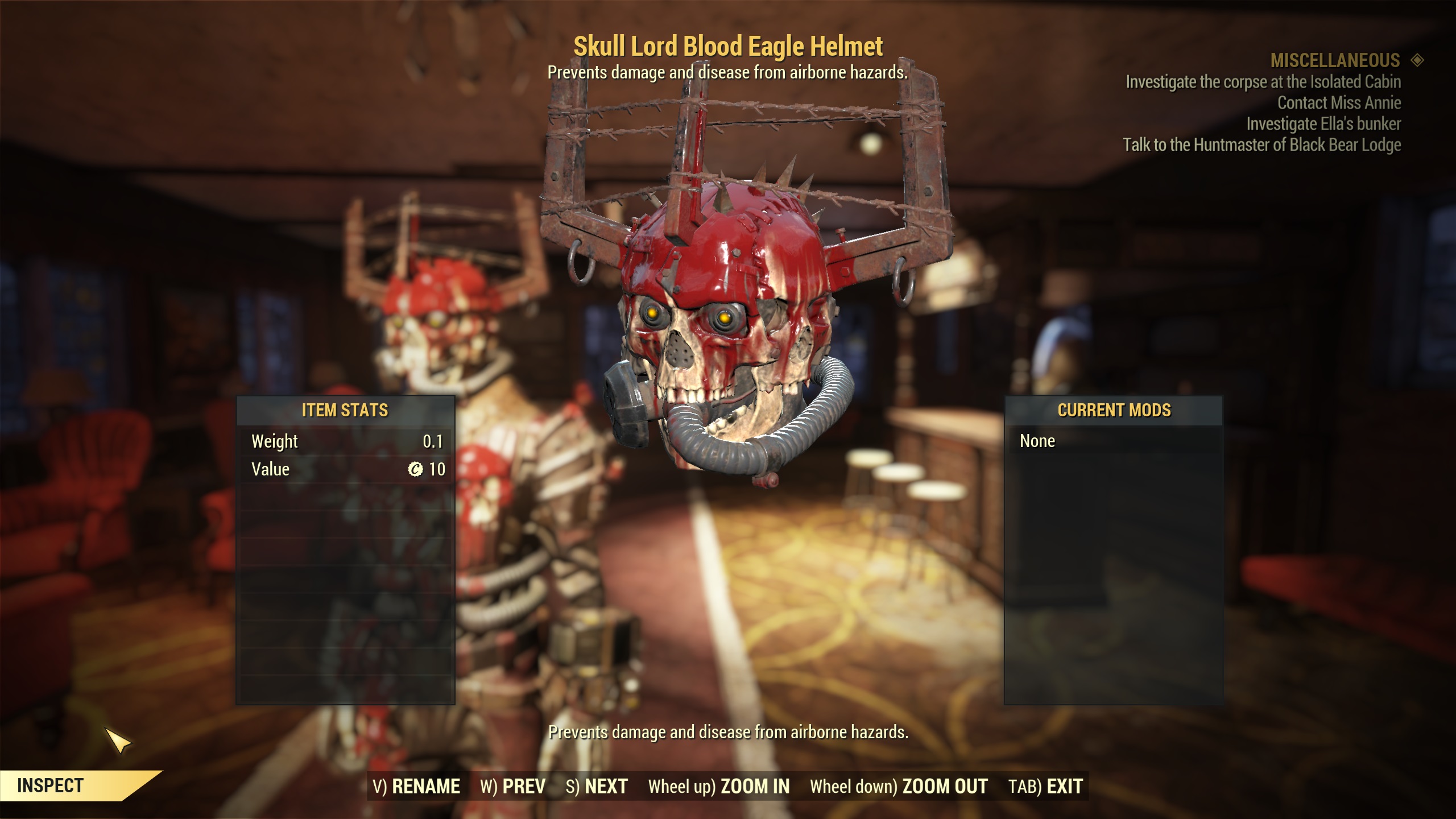 Buy Skull Lord Blood Eagle Suit + in FALLOUT 76 Items - Offer #2427538813