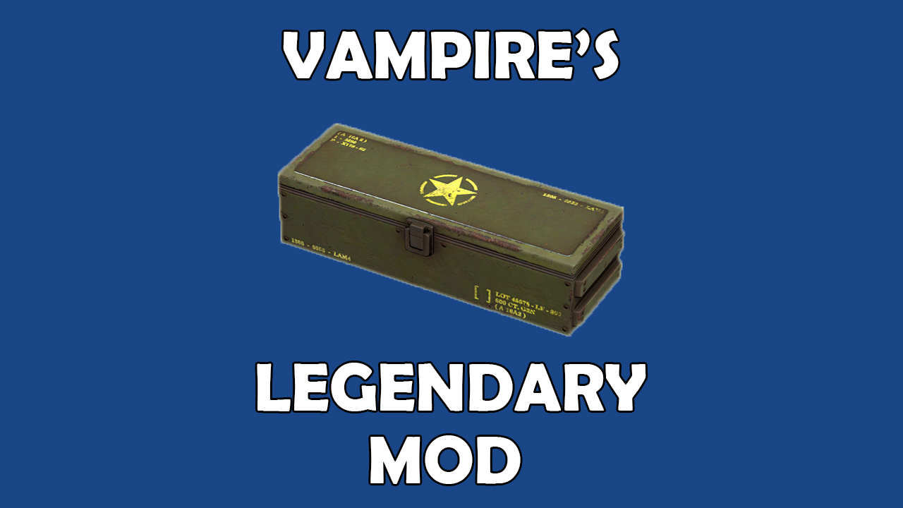 Buy [PS] Vampire's Legendary Mod ( in FALLOUT 76 Items - Offer #2533189778