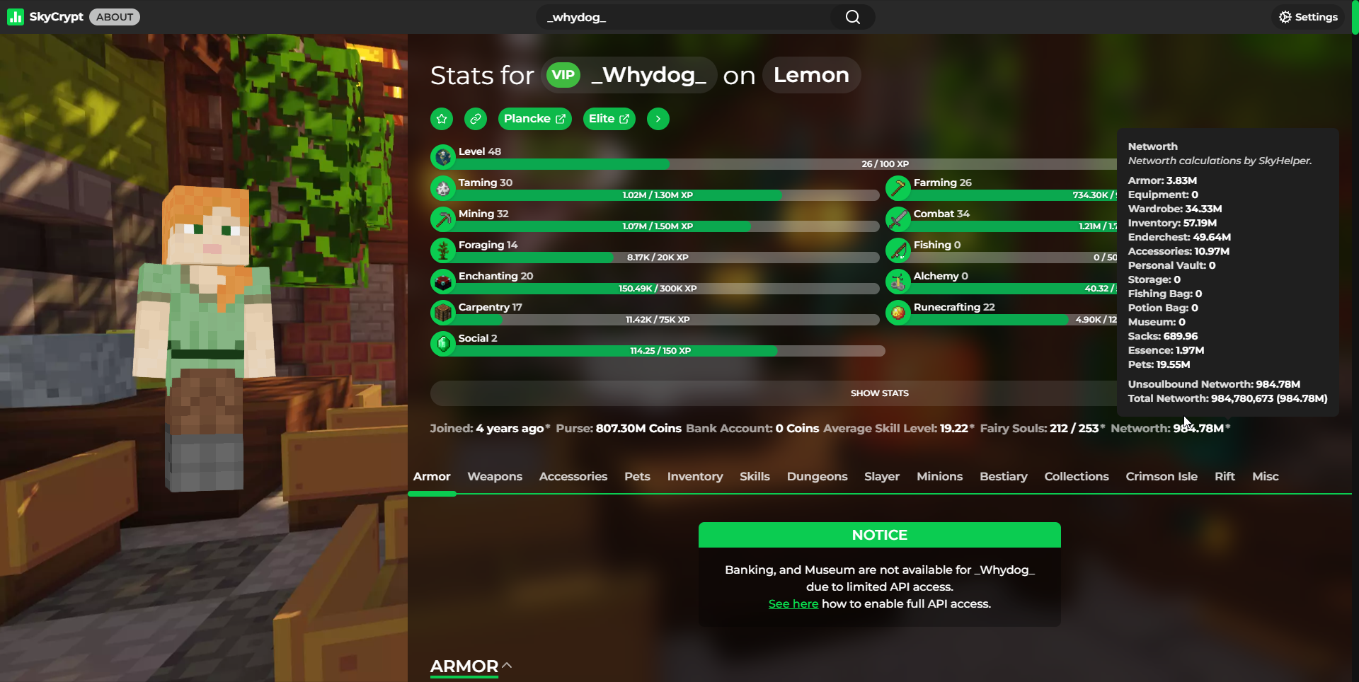 Buy ⚡ HYPIXEL SKYBLOCK | VIP RAN in MINECRAFT: HYPIXEL Accounts - Offer ...