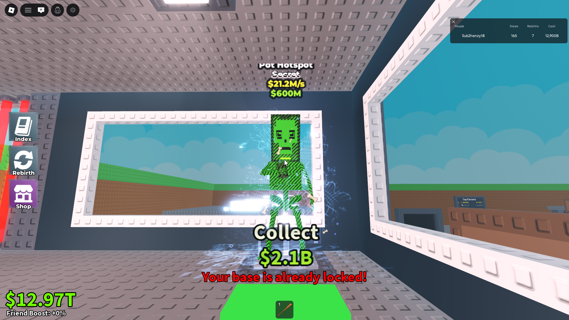 Buy RADIOACTIVE POT HOTSPOT 21M A in STEAL A BRAINROT Items - Offer ...