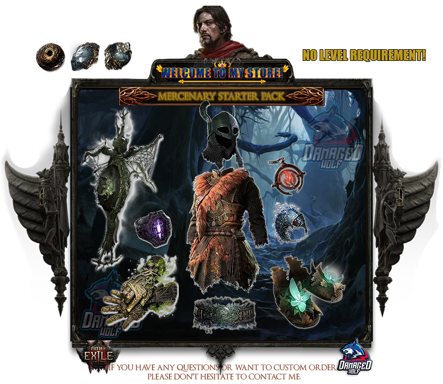Buy ⚜️ Mercenary Starter Set in PATH OF EXILE 2 Items - Offer #2534695824