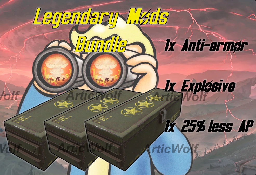 Buy [PS4/PS5] Legendary Weapon Mod in FALLOUT 76 Items - Offer #252871768