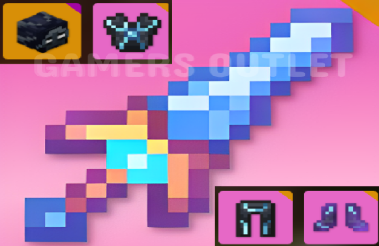 Buy 4/4 MYTHIC STORM SET w/ in MINECRAFT: HYPIXEL Items - Offer #2532094106