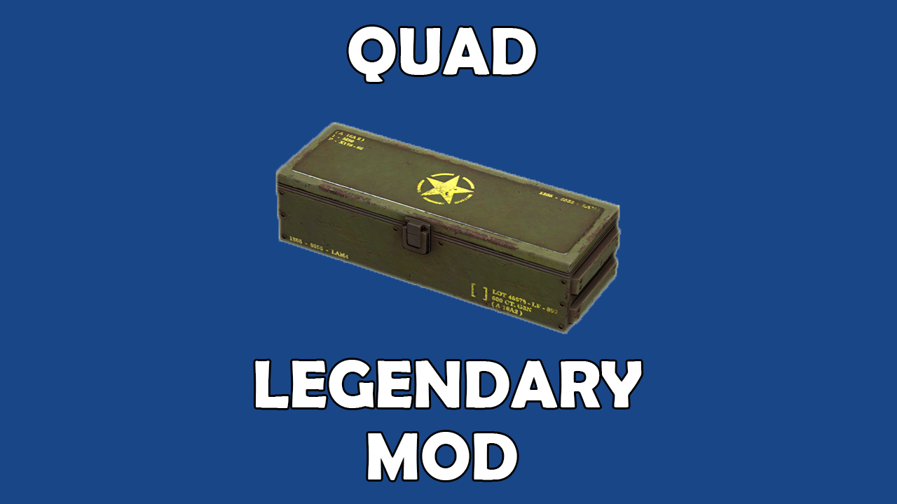 Buy [PS] Quad Legendary Mod (+300% in FALLOUT 76 Items - Offer #2523937067